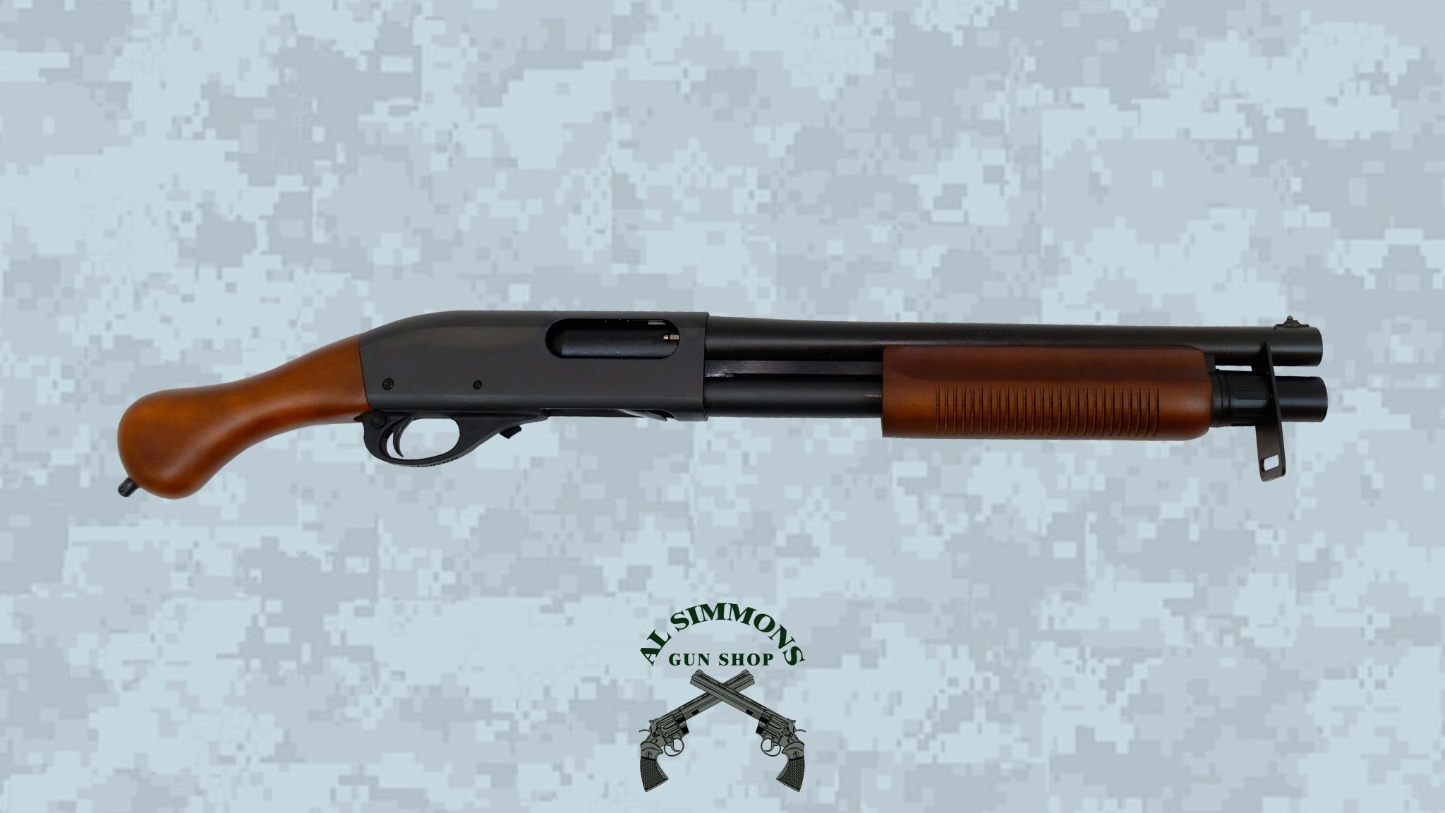 Remington 870 TAC14 Hardwood 12 GA – Al Simmons Gun Shop