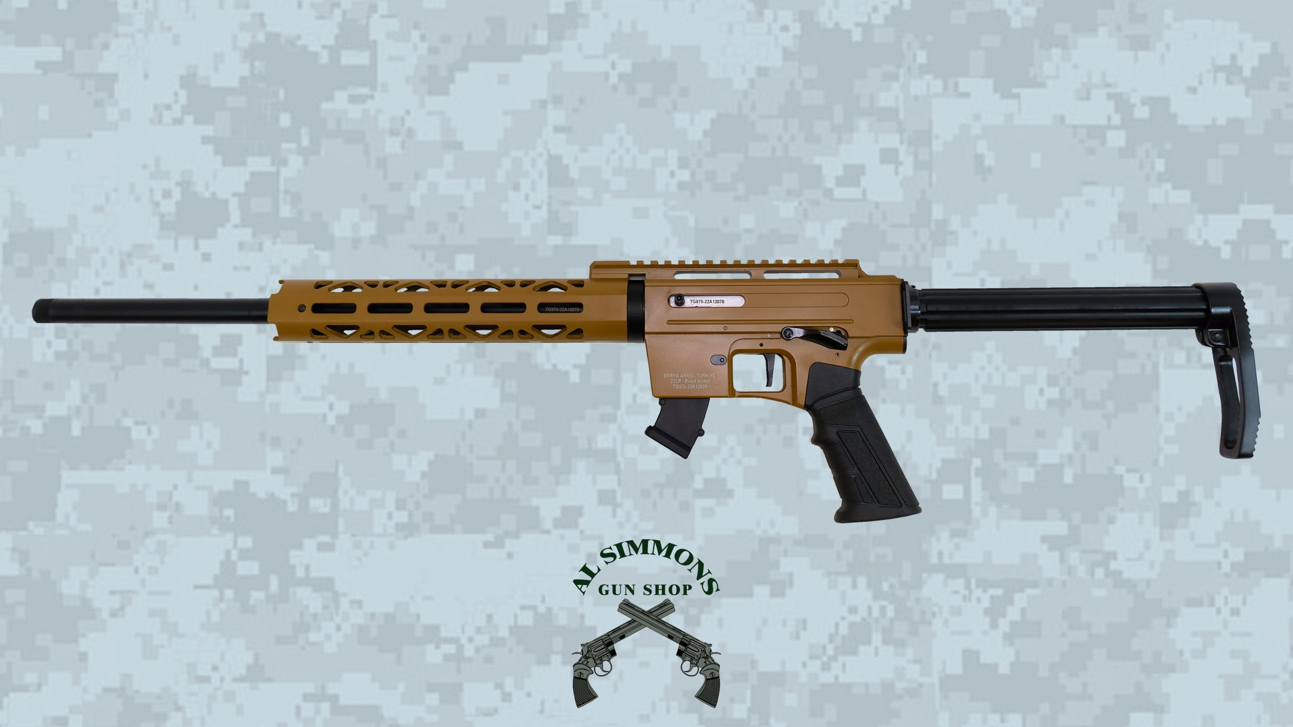 Derya Arms TM22 (Tan) .22LR TM22-18 – Al Simmons Gun Shop