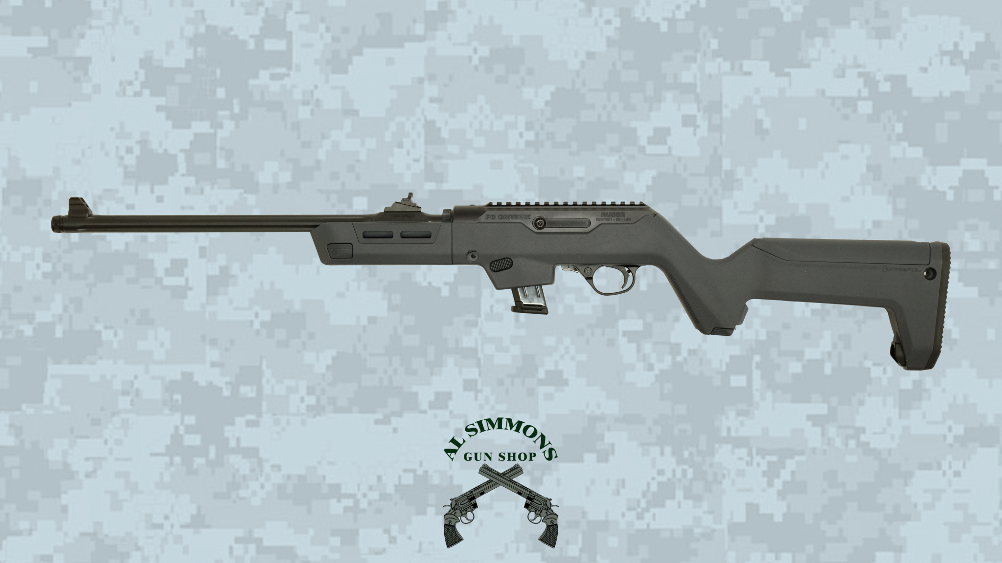 Ruger PC Carbine Backpacker GRY 9mm (19133) – Al Simmons Gun Shop